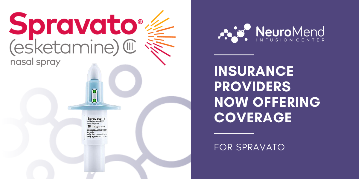 Now Offering: Insurance Coverage for Spravato™